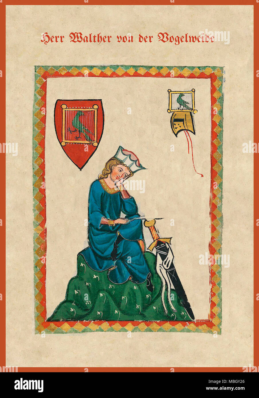 Walther von der vogelweide hi-res stock photography and images - Alamy