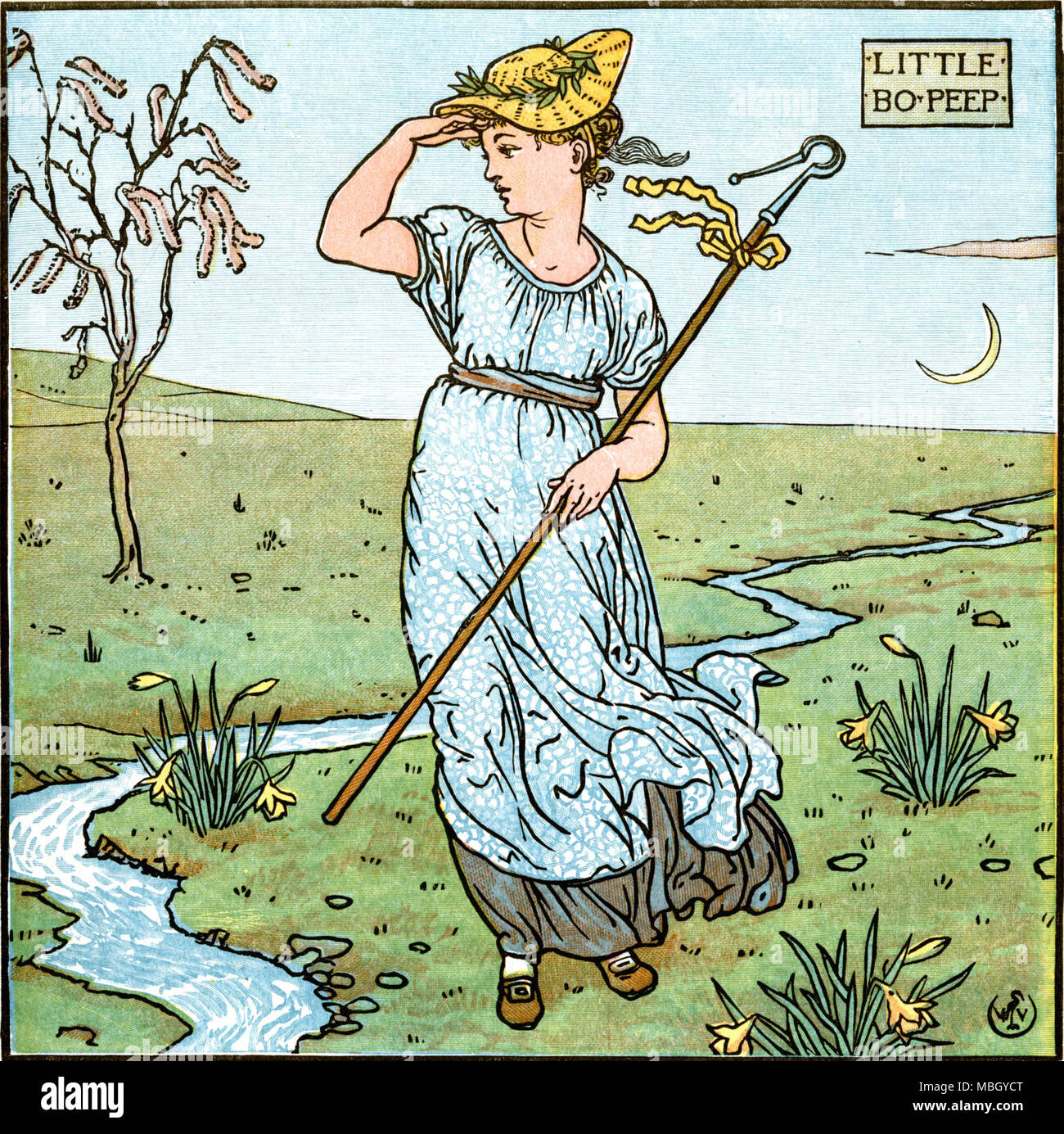 Little bo peep hi-res stock photography and images - Alamy