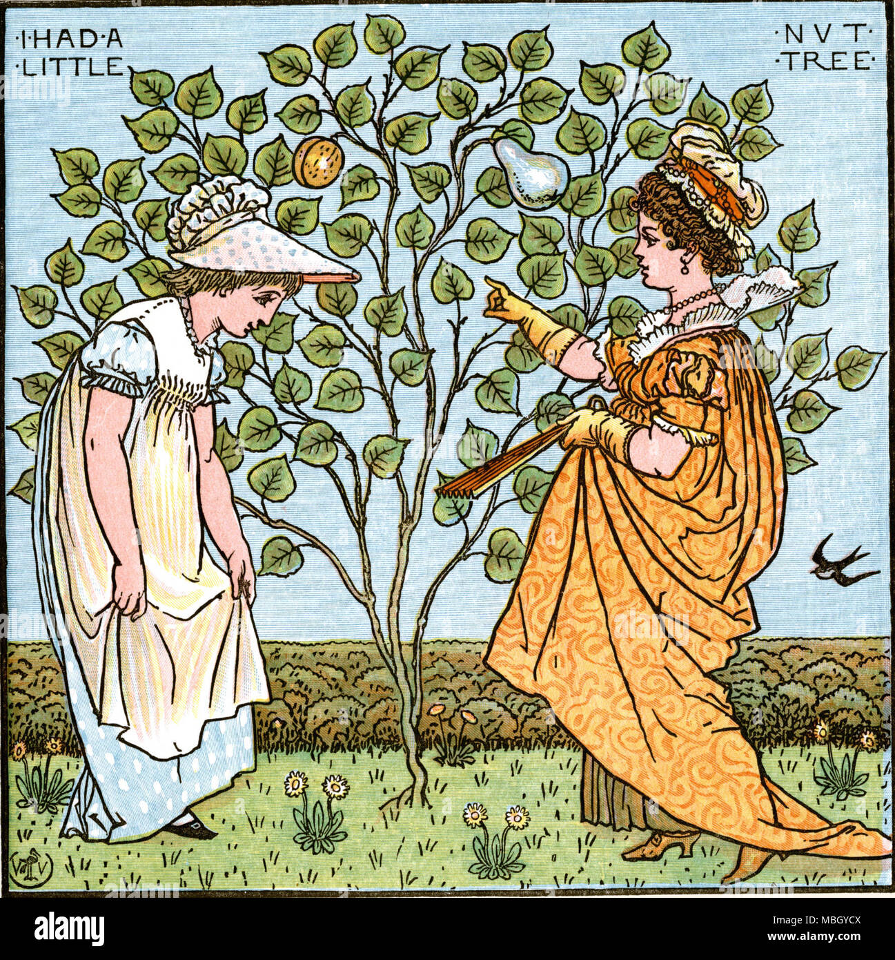 I Had a Little Nut Tree Stock Photo - Alamy