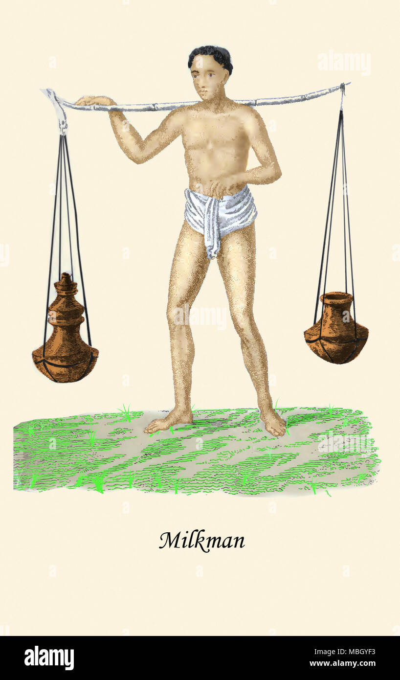 Milkman attire hi-res stock photography and images - Alamy