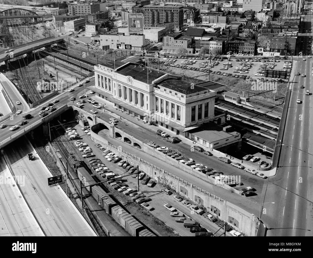 Station railway Black and White Stock Photos & Images - Alamy