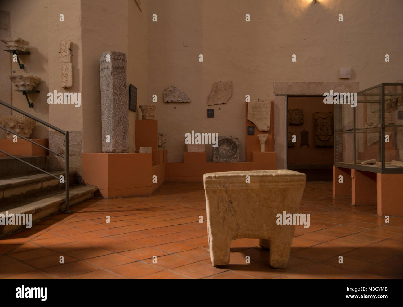 Museum of Visigoth Art and Culture, Mérida, Badajoz, Spain Stock Photo ...