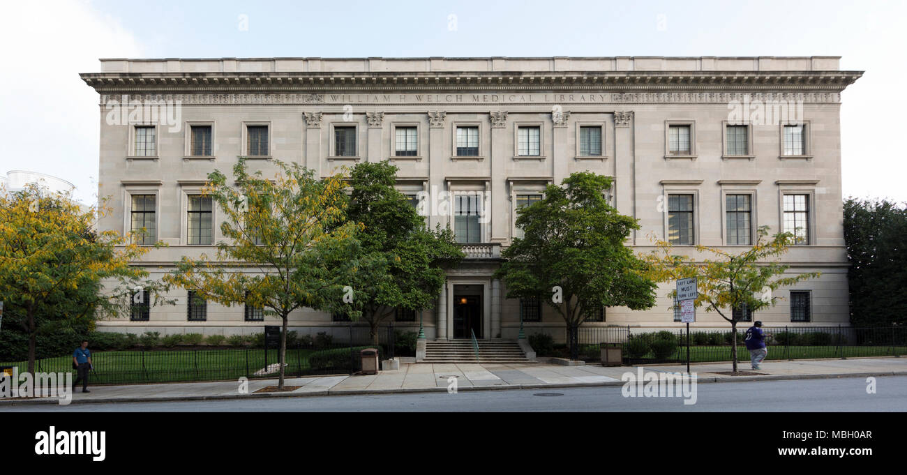 Welch Medical Library Stock Photo - Alamy