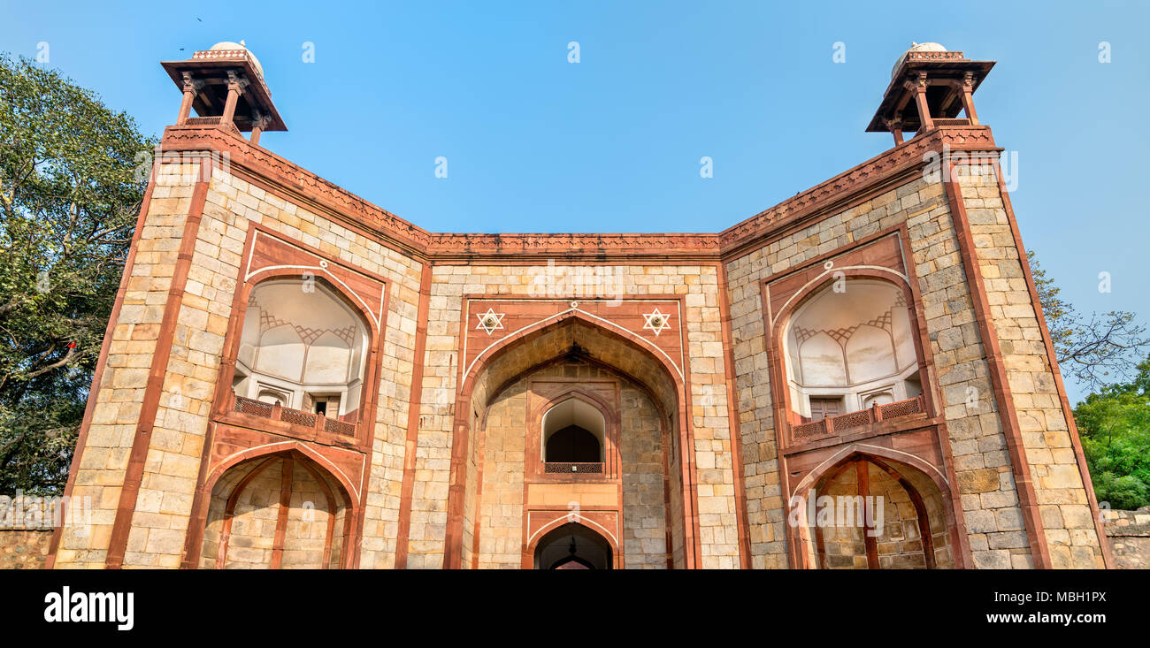 Bu Halima Gateway at the Humayun Tomb Complex in Delhi, India Stock ...