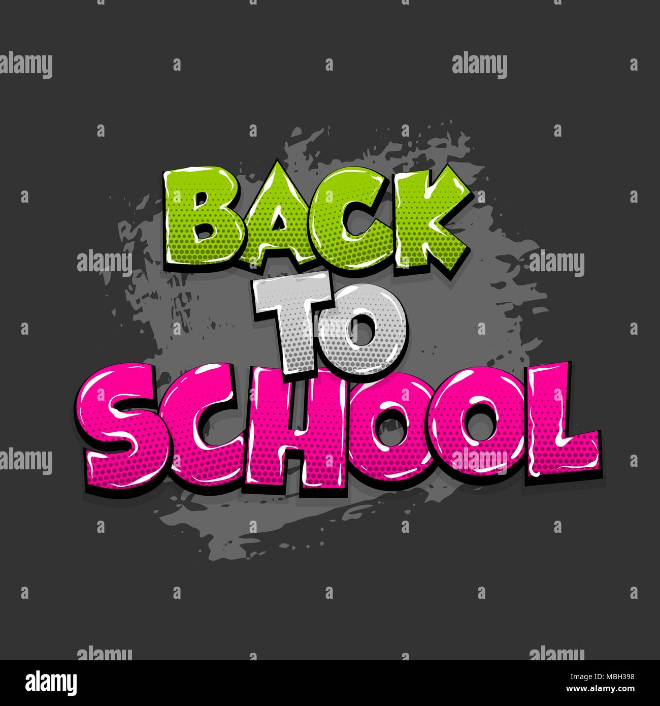 Back of comic book hi-res stock photography and images - Alamy