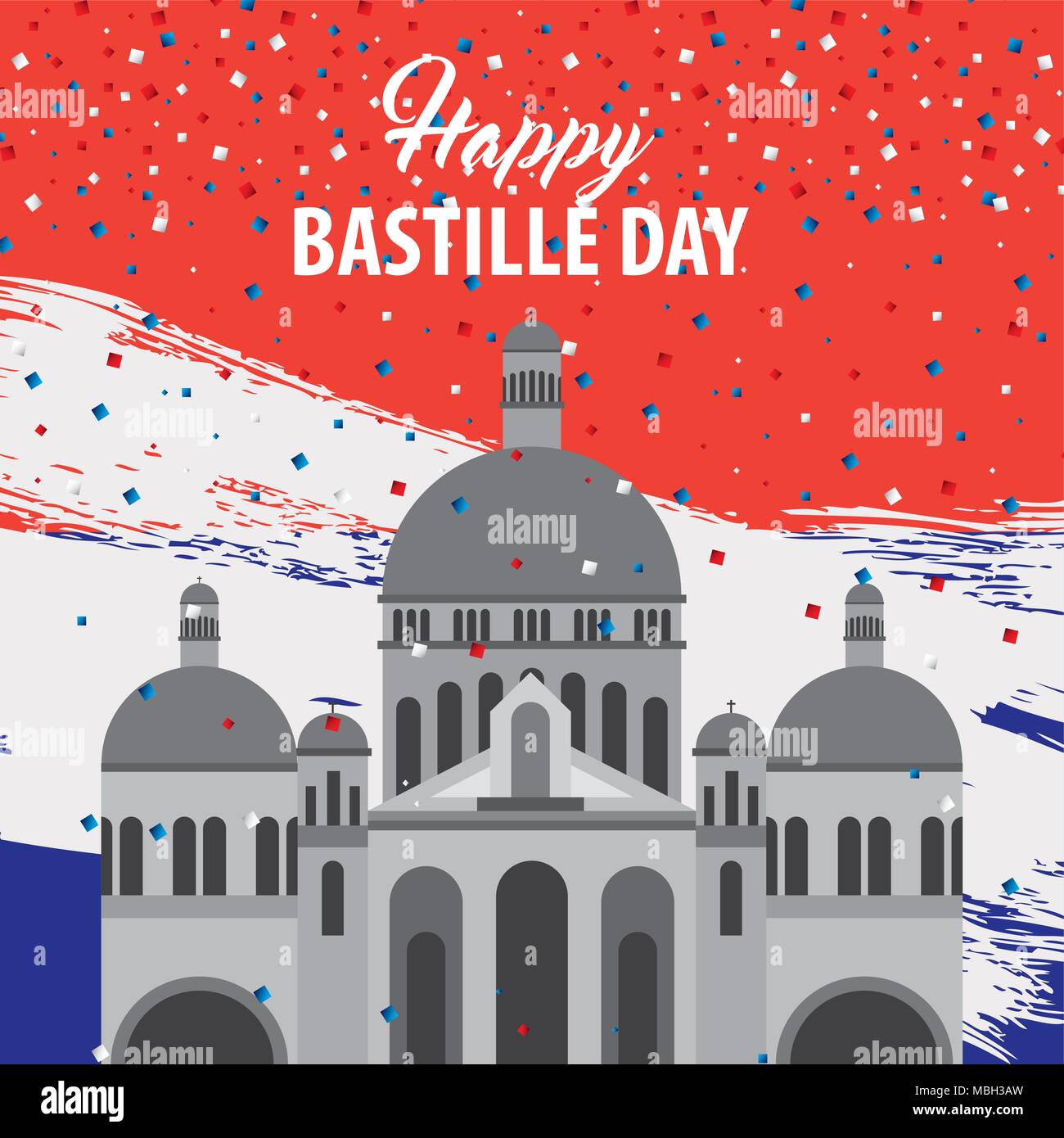 French revolution 1789 bastille Stock Vector Images - Alamy