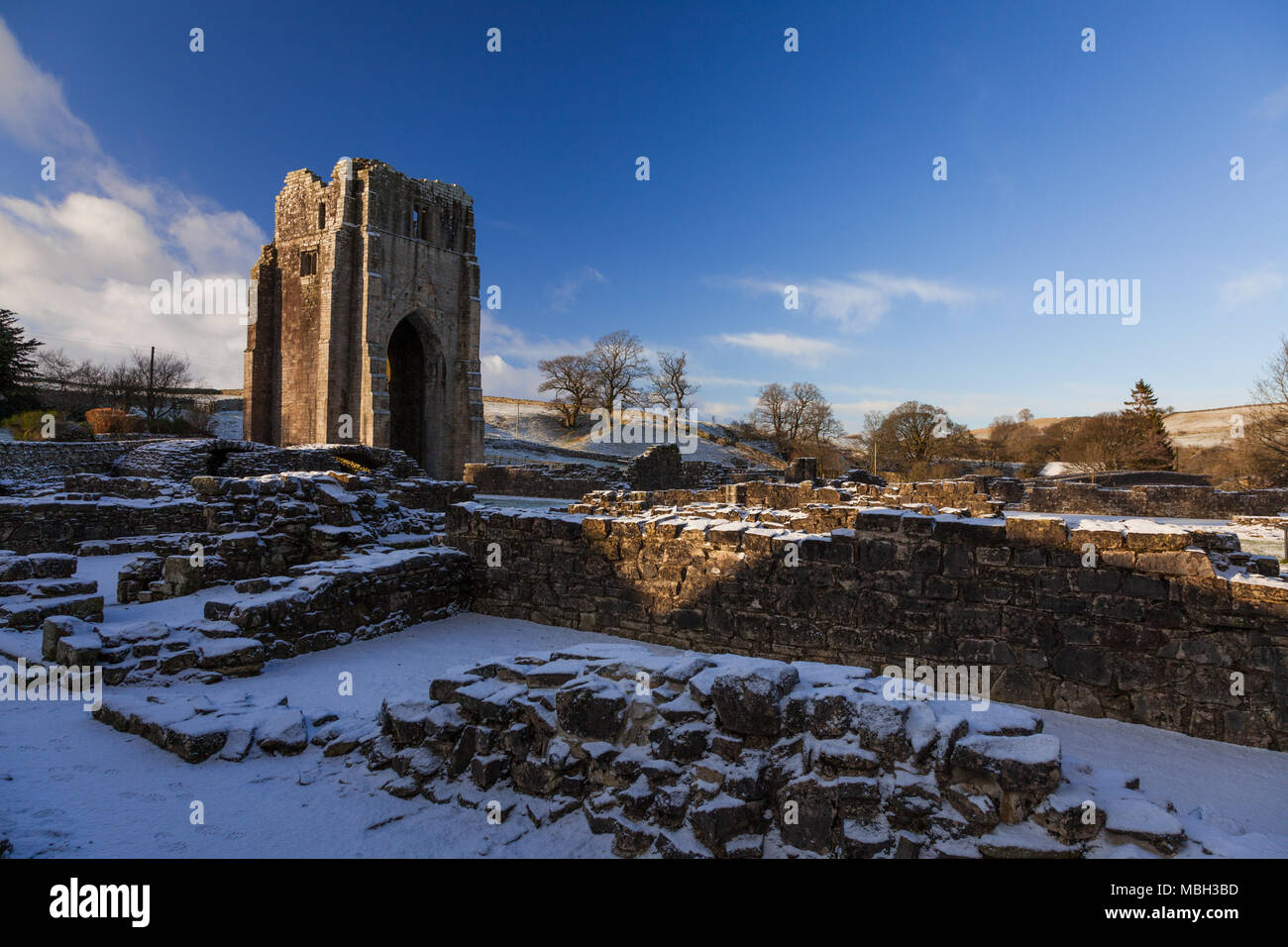 Shap Abbey, Cumbria Stock Photo - Alamy