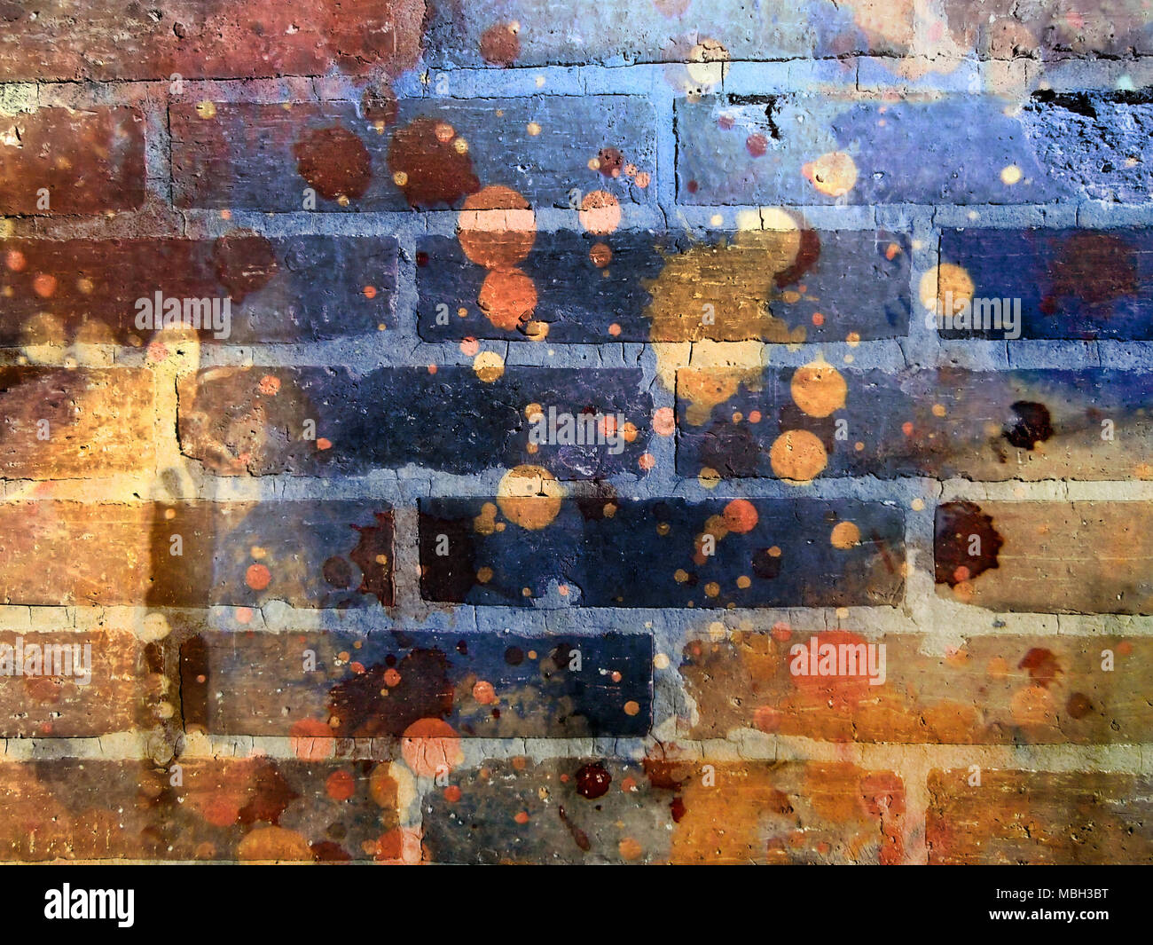 Painted wall background hi-res stock photography and images - Alamy