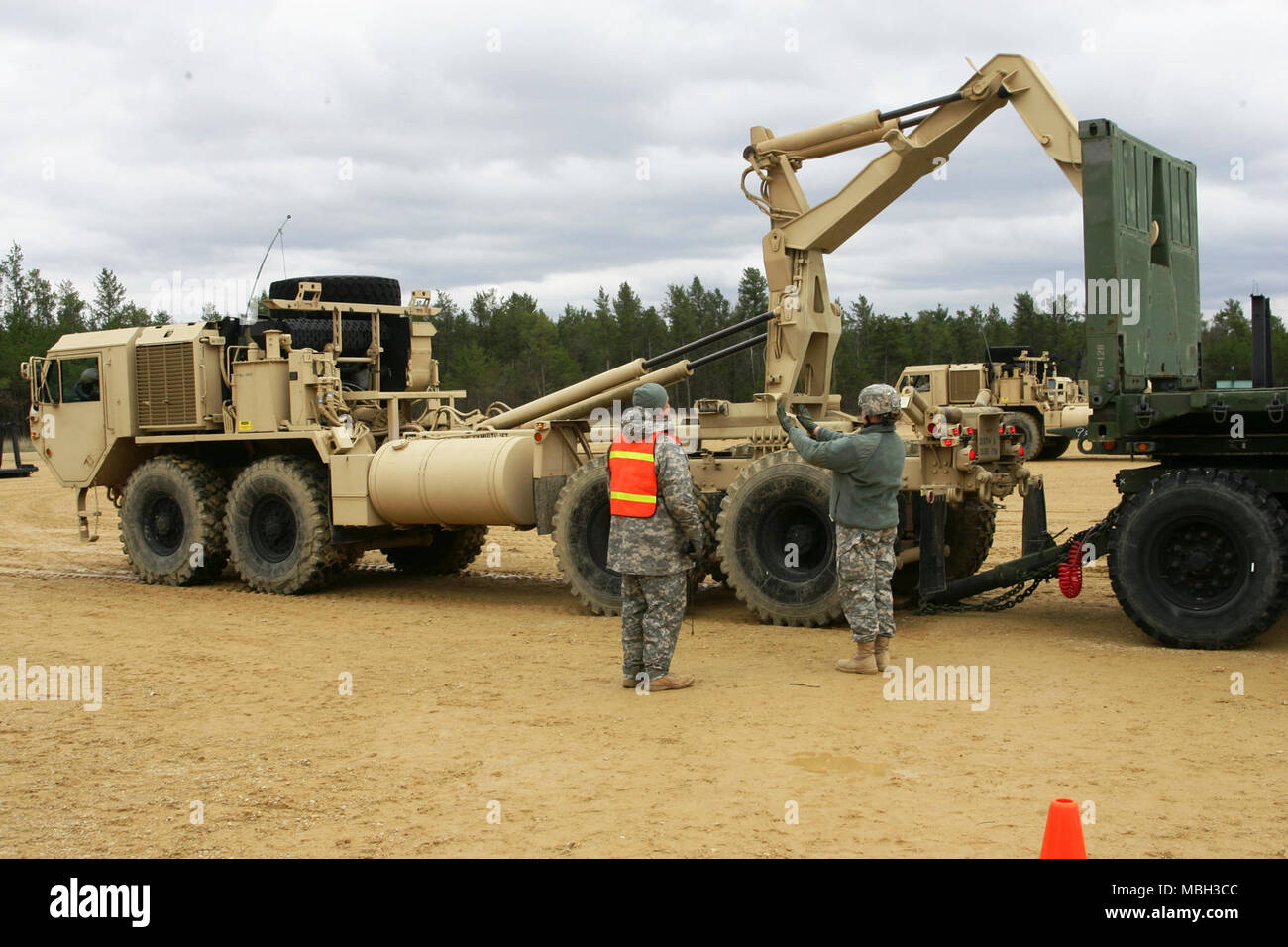 Soldiers from the U.S. Army’s motor transport operator Military ...