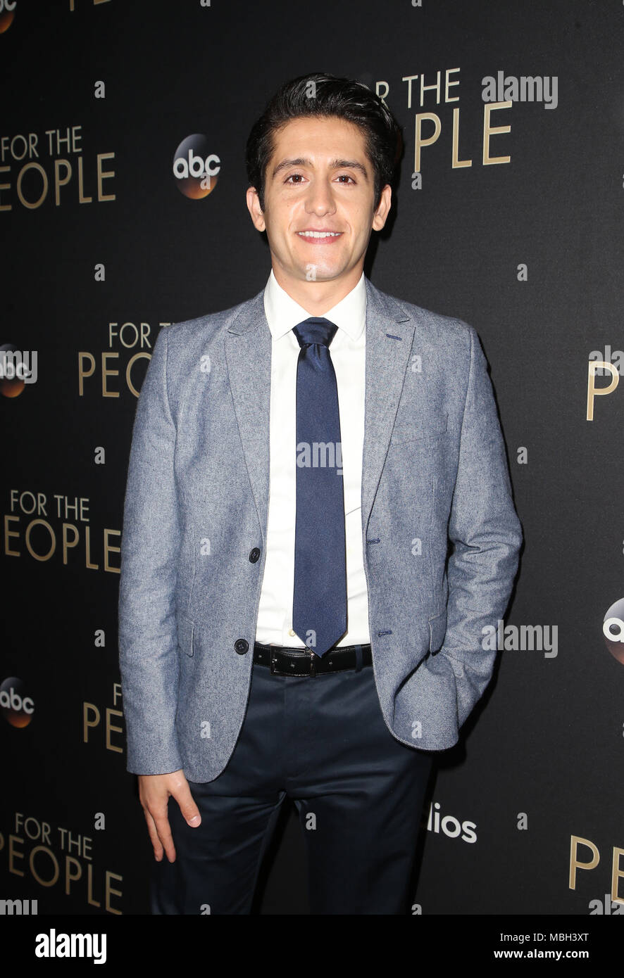 Premiere of ABC's 'For The People' - Arrivals Featuring: Wesam Keesh ...