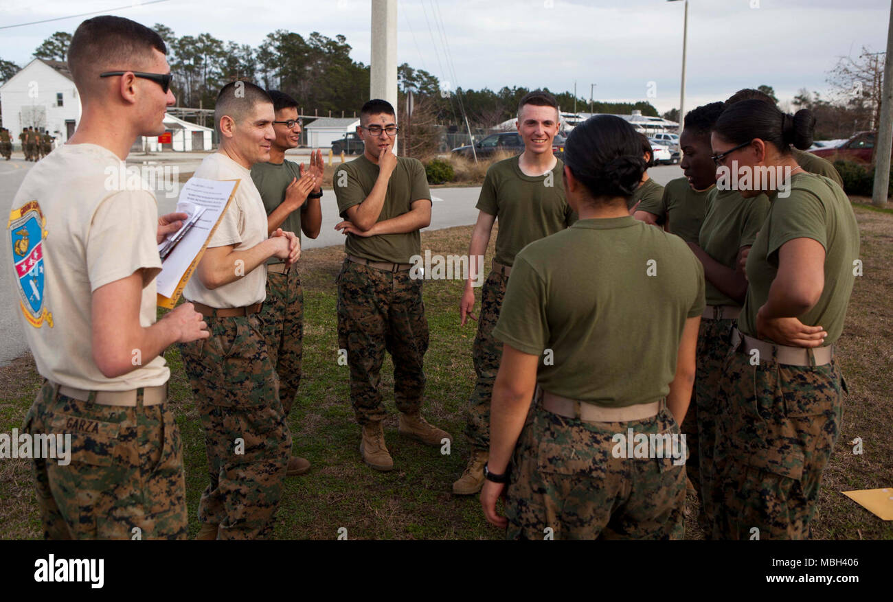 U.S. Marines assigned to Ground Supply School (GSS), Marine Corps ...