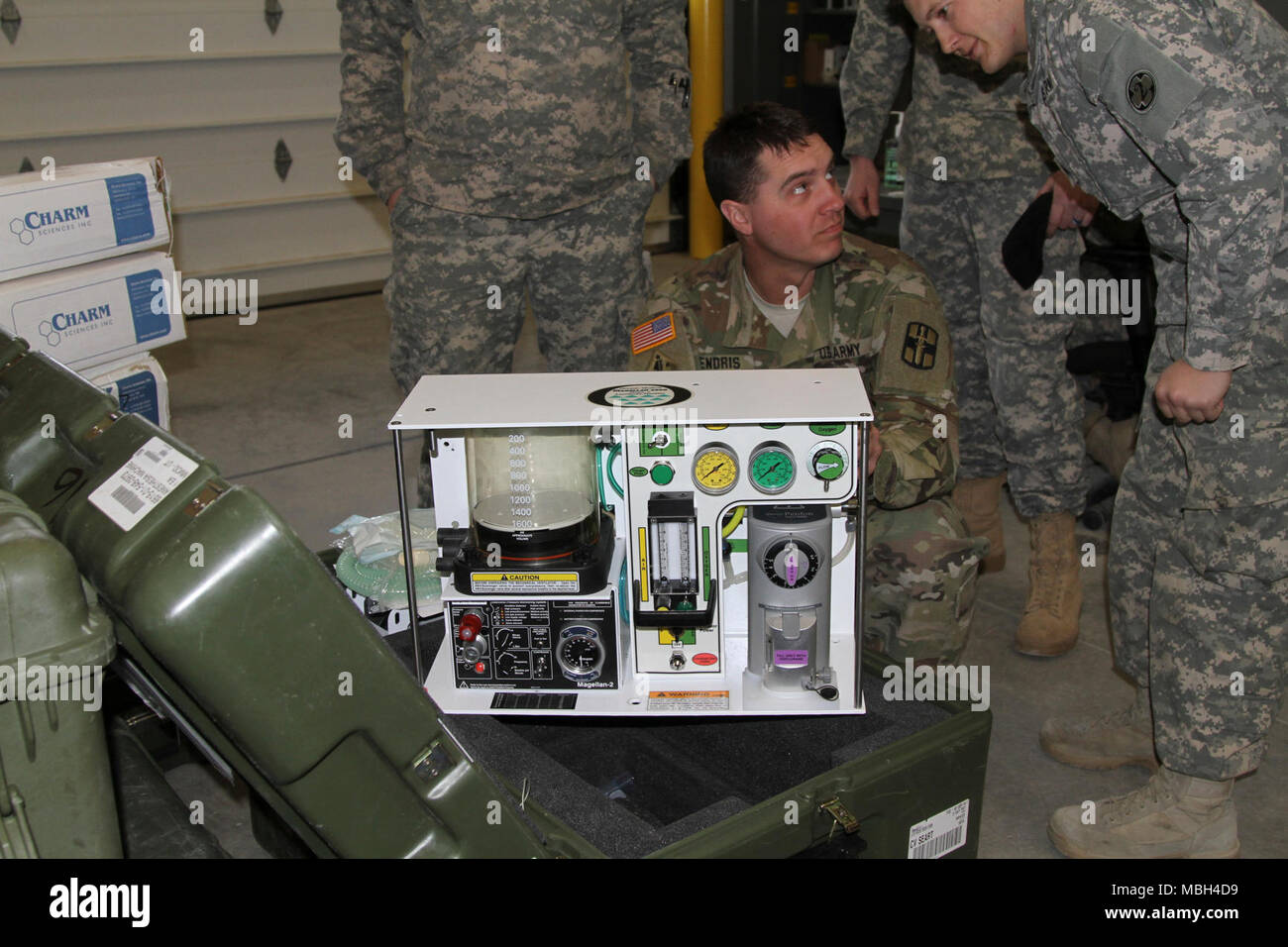 Soldiers assigned to the 307th Medical Brigade for Combat Support ...
