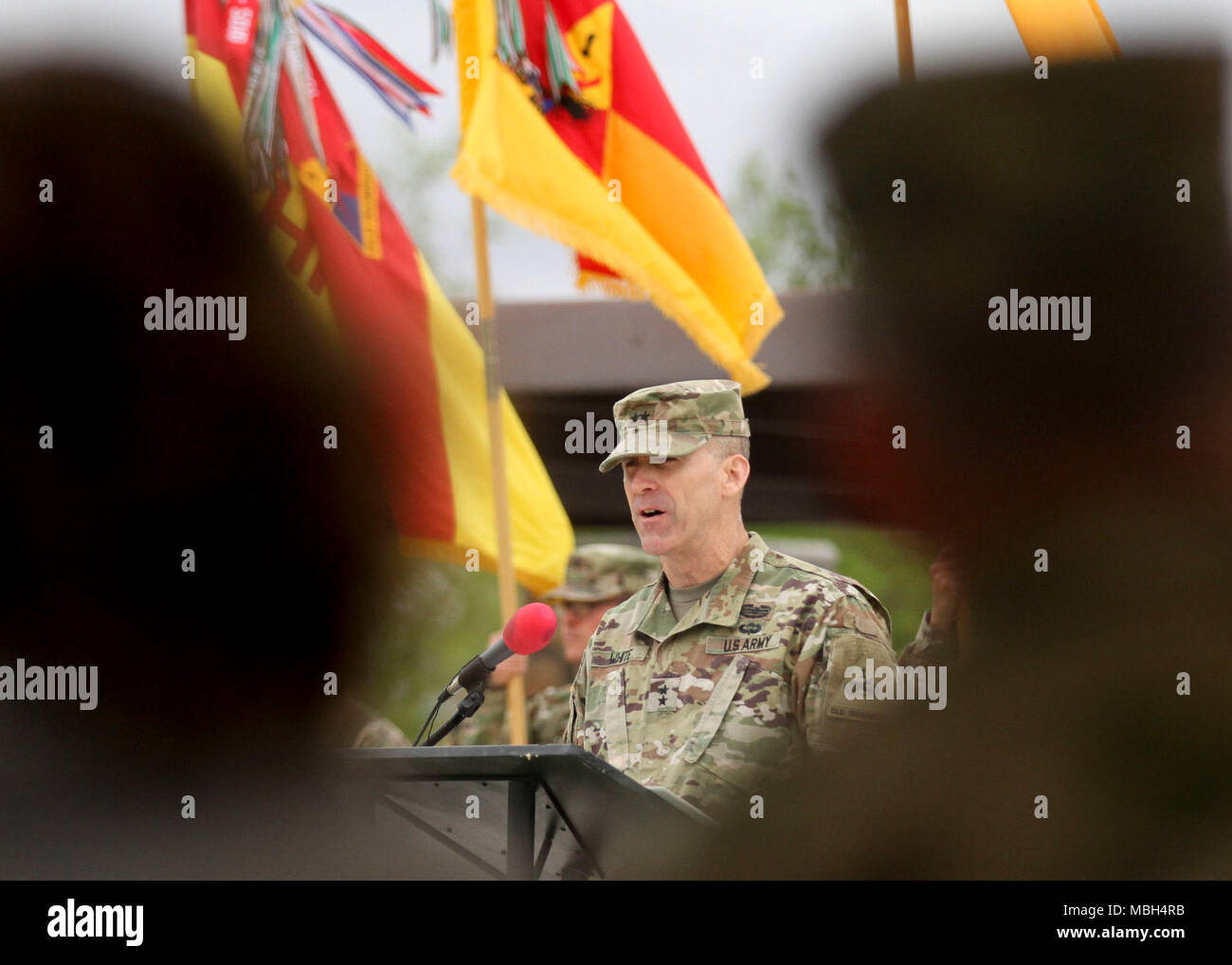 Commanding general of 1st armored division hi-res stock photography and ...