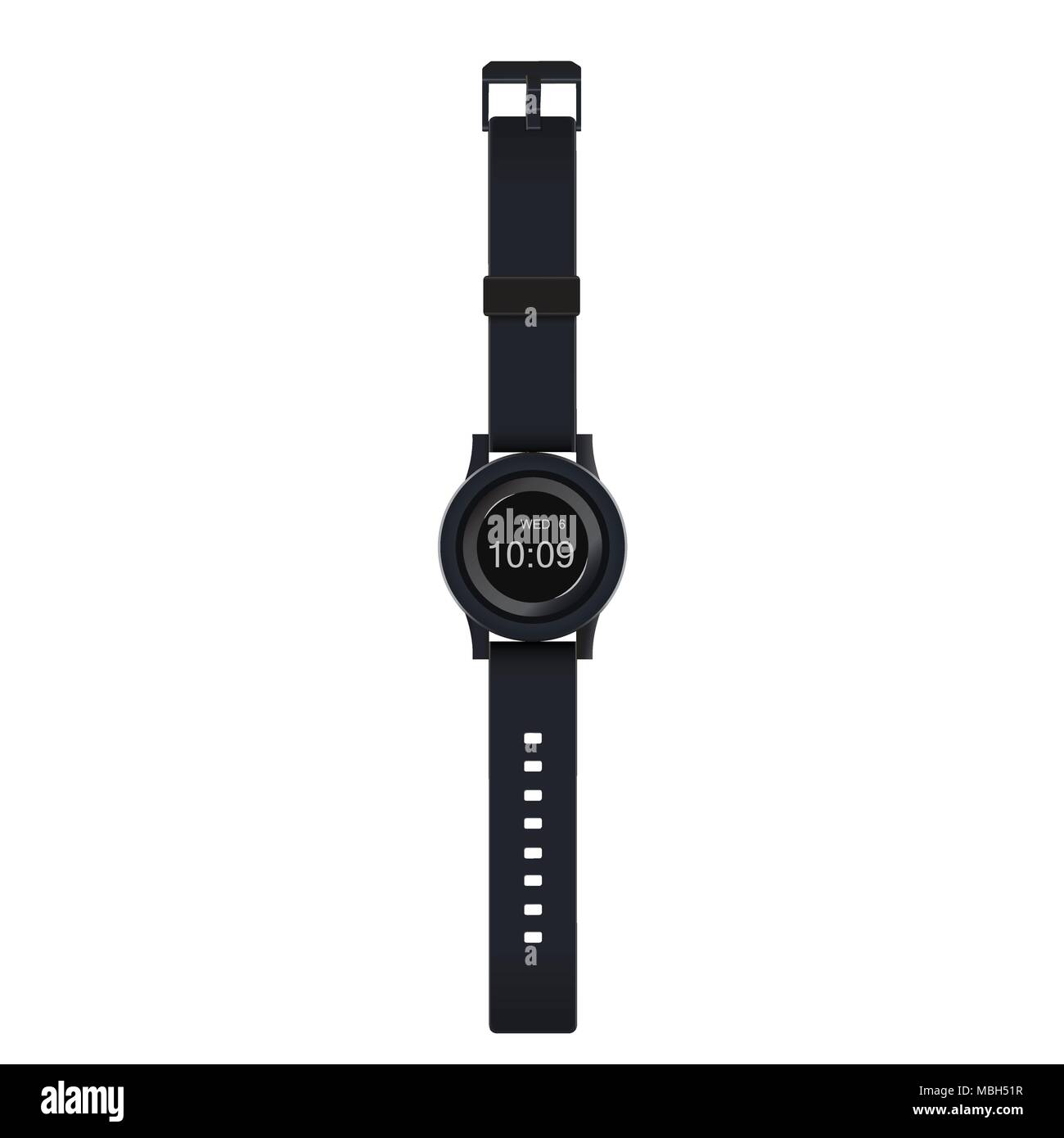 Watch design vector illustration isolated on white background Stock ...