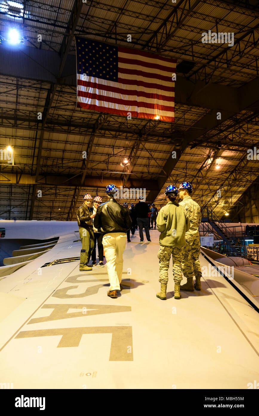 Civic leaders from MacDill Air Force Base, Fla. tour the isochronal ...