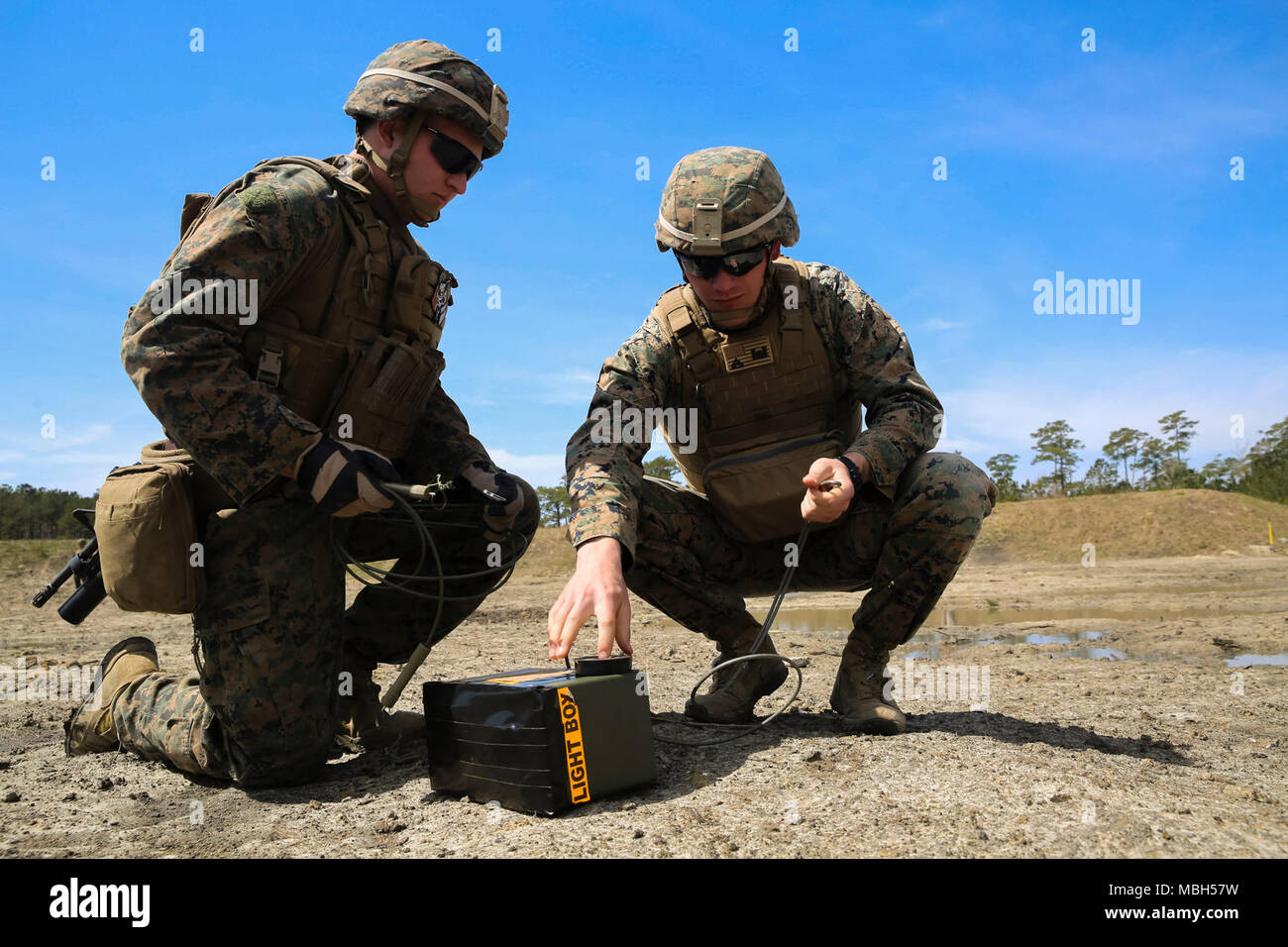 U.S. Marines with 2nd Light Armored Reconnaissance Battalion, 2nd ...