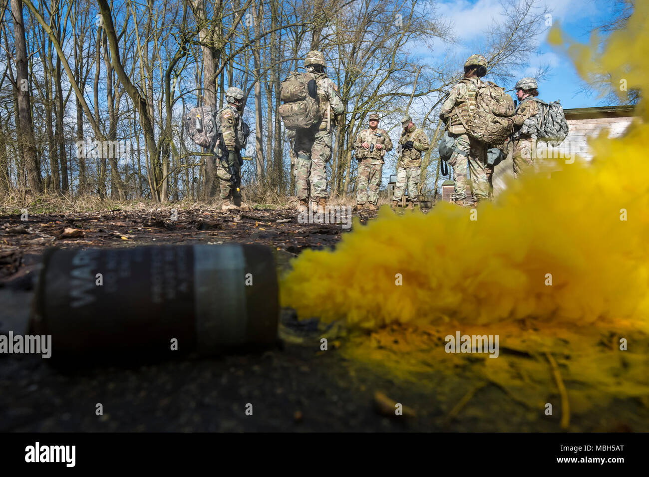 U.S. Soldiers assigned to Allied Forces North Battalion, U.S. Army NATO ...