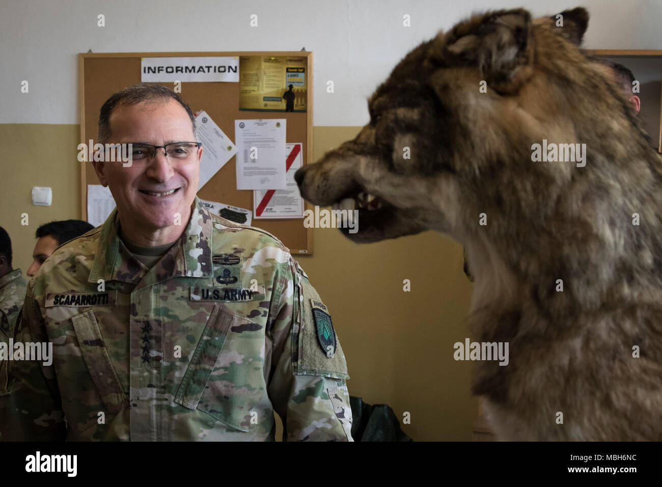 General Curtis M. Scaparrotti, Supreme Allied Commander Europe (SACEUR ...