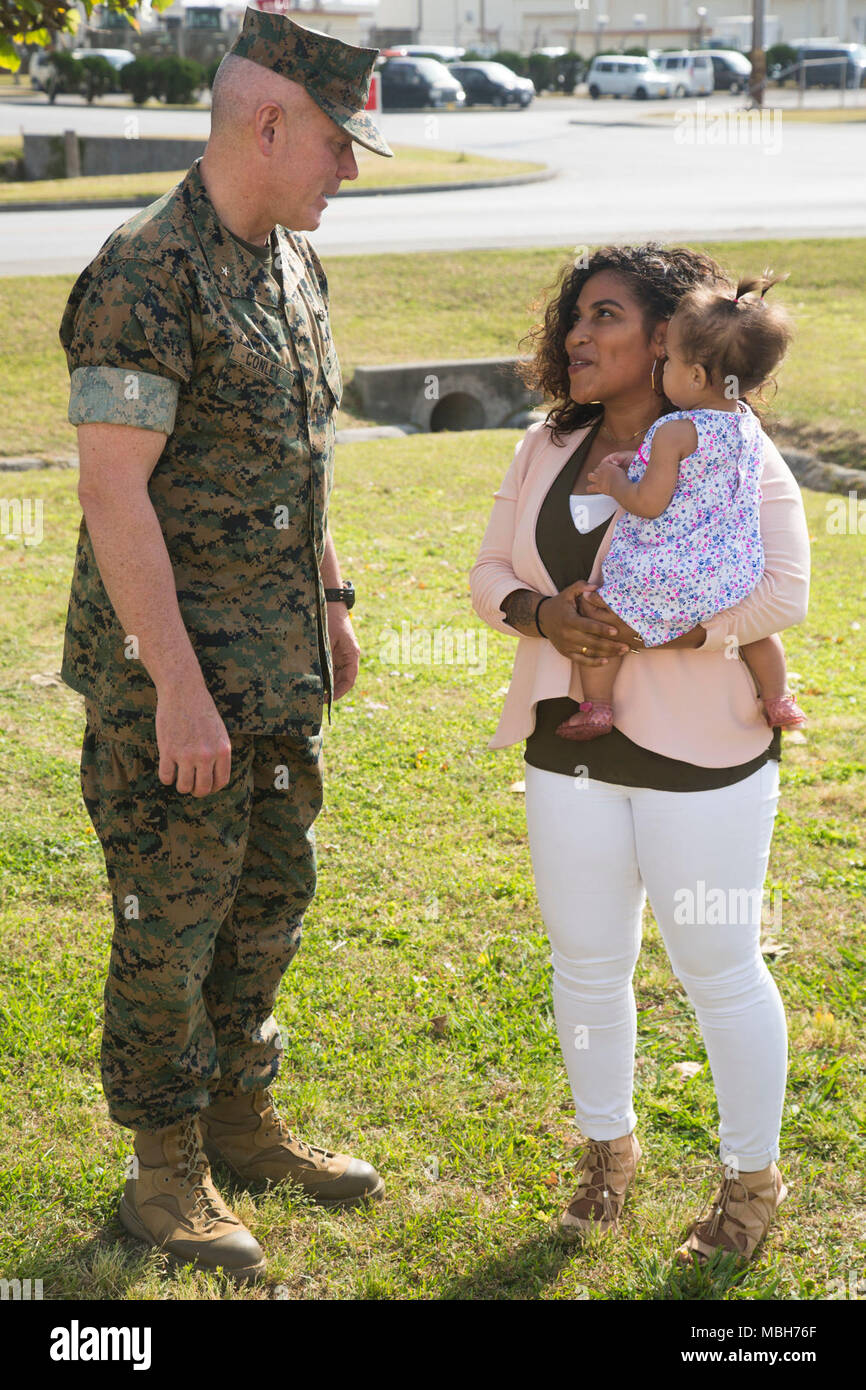 Brig. Gen. Daniel B. Conley, commanding general, 3rd Marine Logistics ...