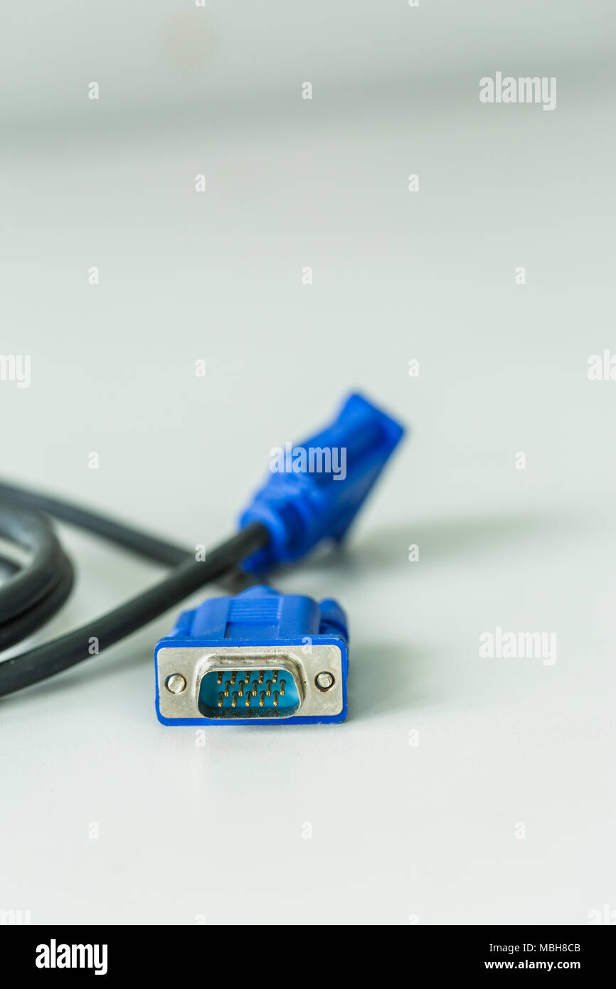 Male vga cable hi-res stock photography and images - Alamy