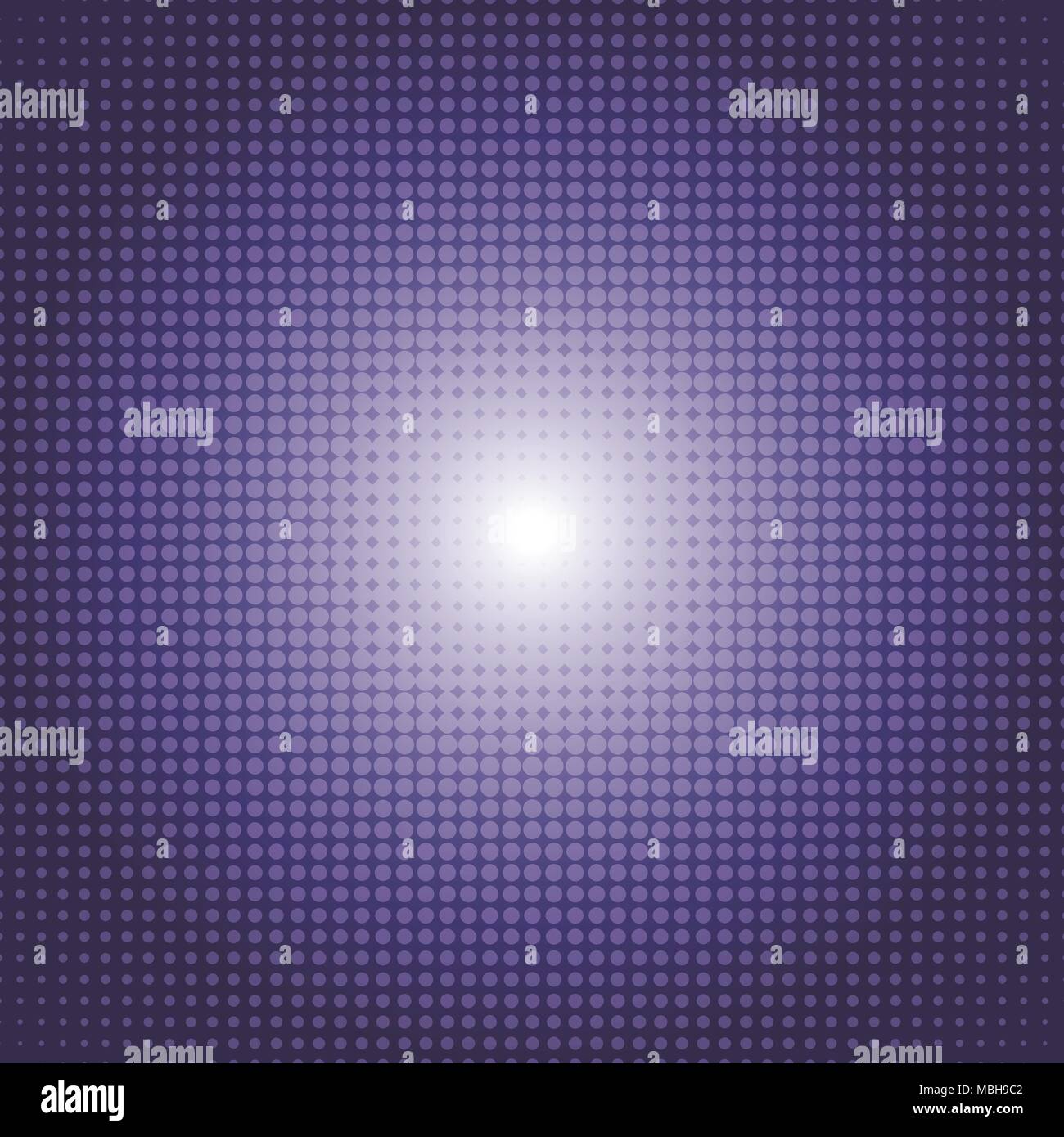 Vector dot gradient ultra violet purple halftone pattern abstract ...