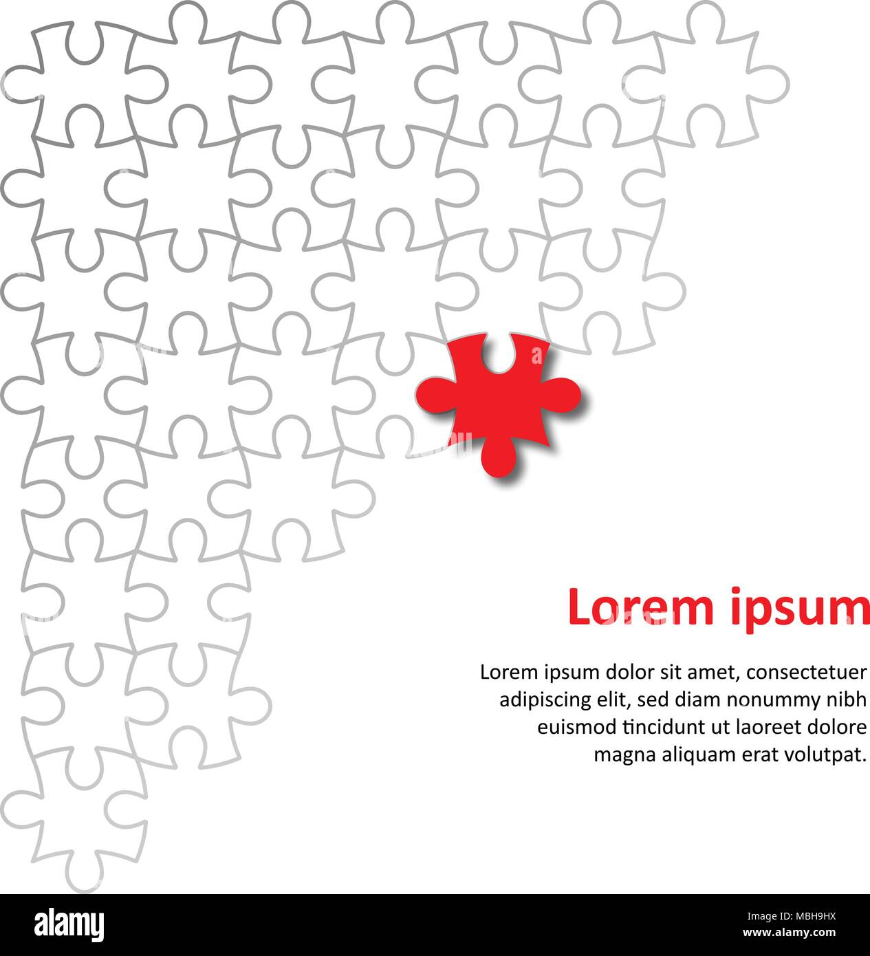 Puzzle Piece Graphic Design