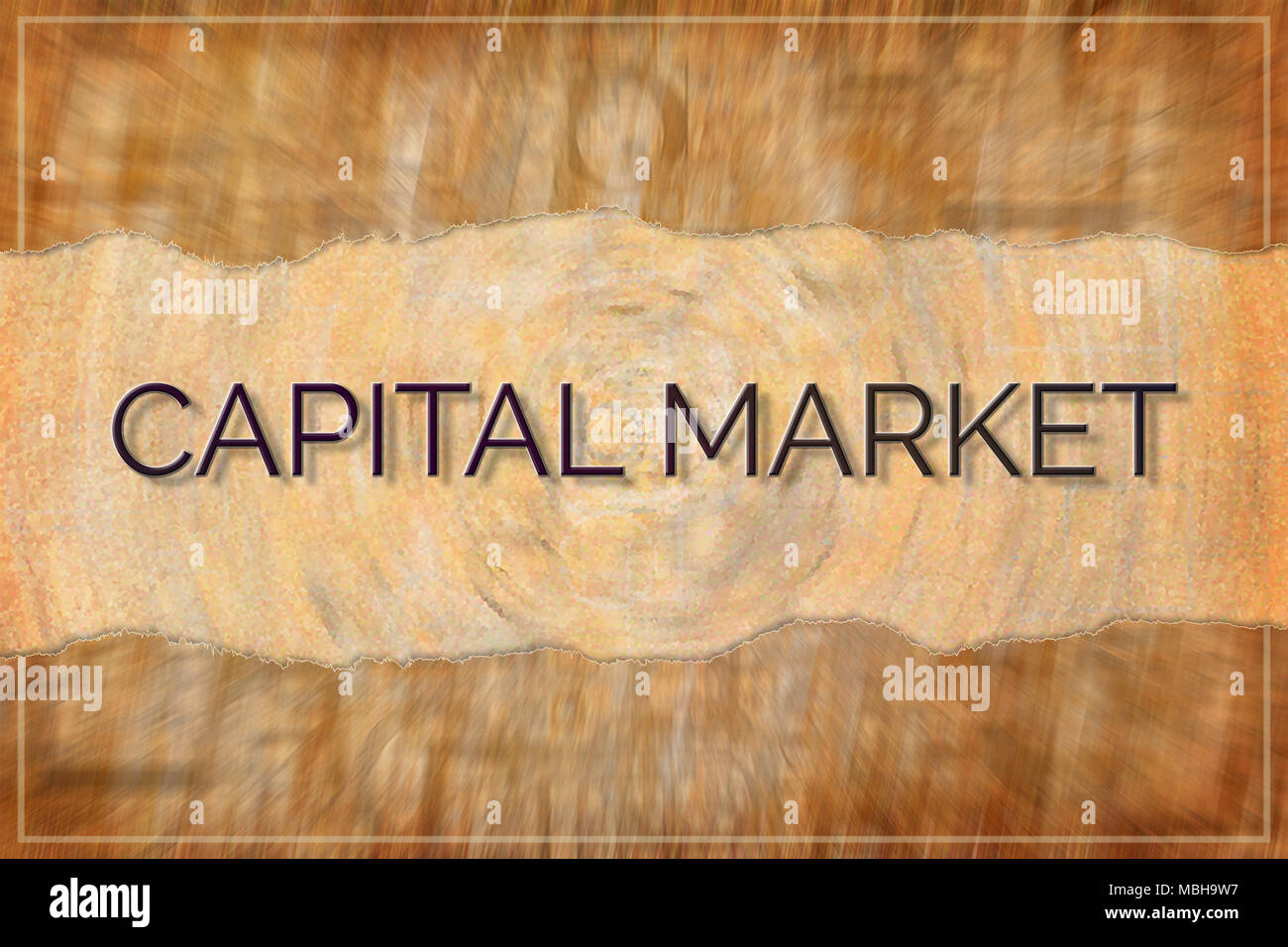 Capital market, business conceptual, with colorful background for web ...