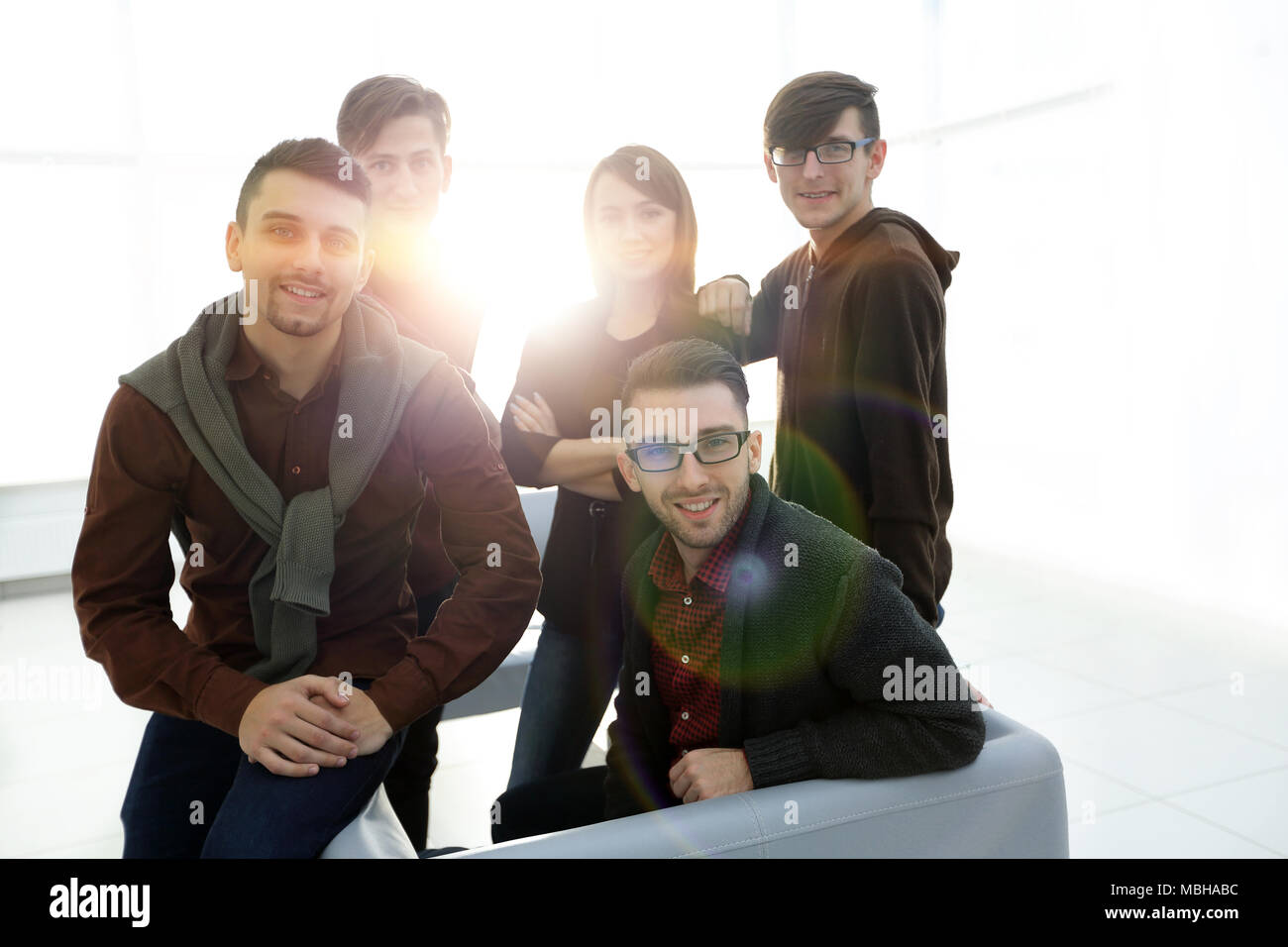 closeup portrait of successful business team.the concept of teamwork ...