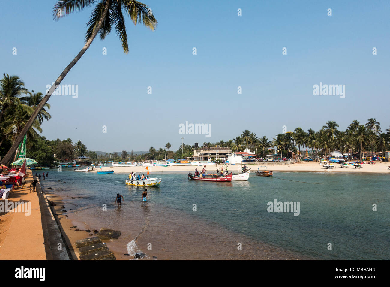 Baga beach goa watersports hi-res stock photography and images - Alamy