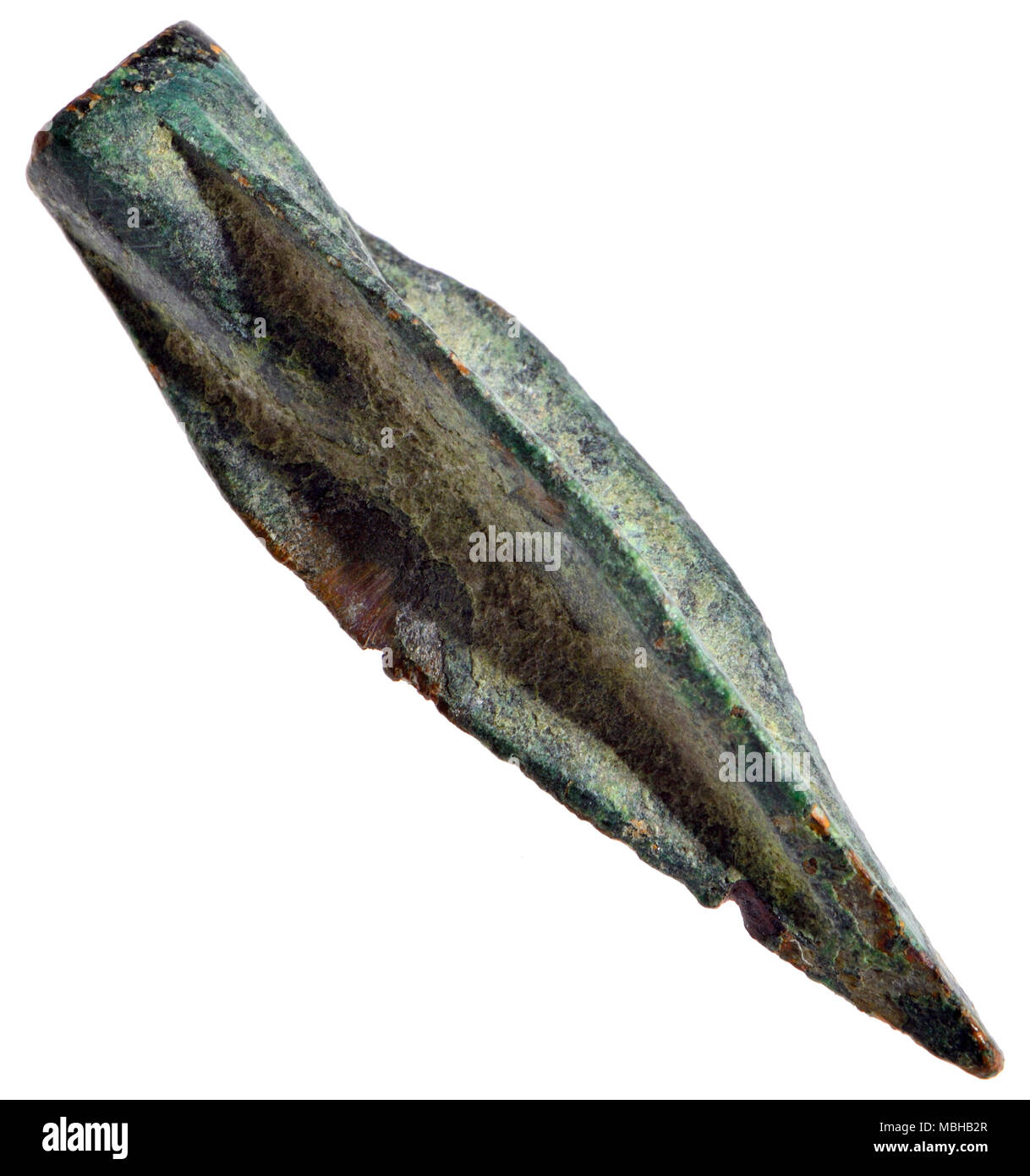 Roman bronze tri-lobe arrowhead Stock Photo - Alamy