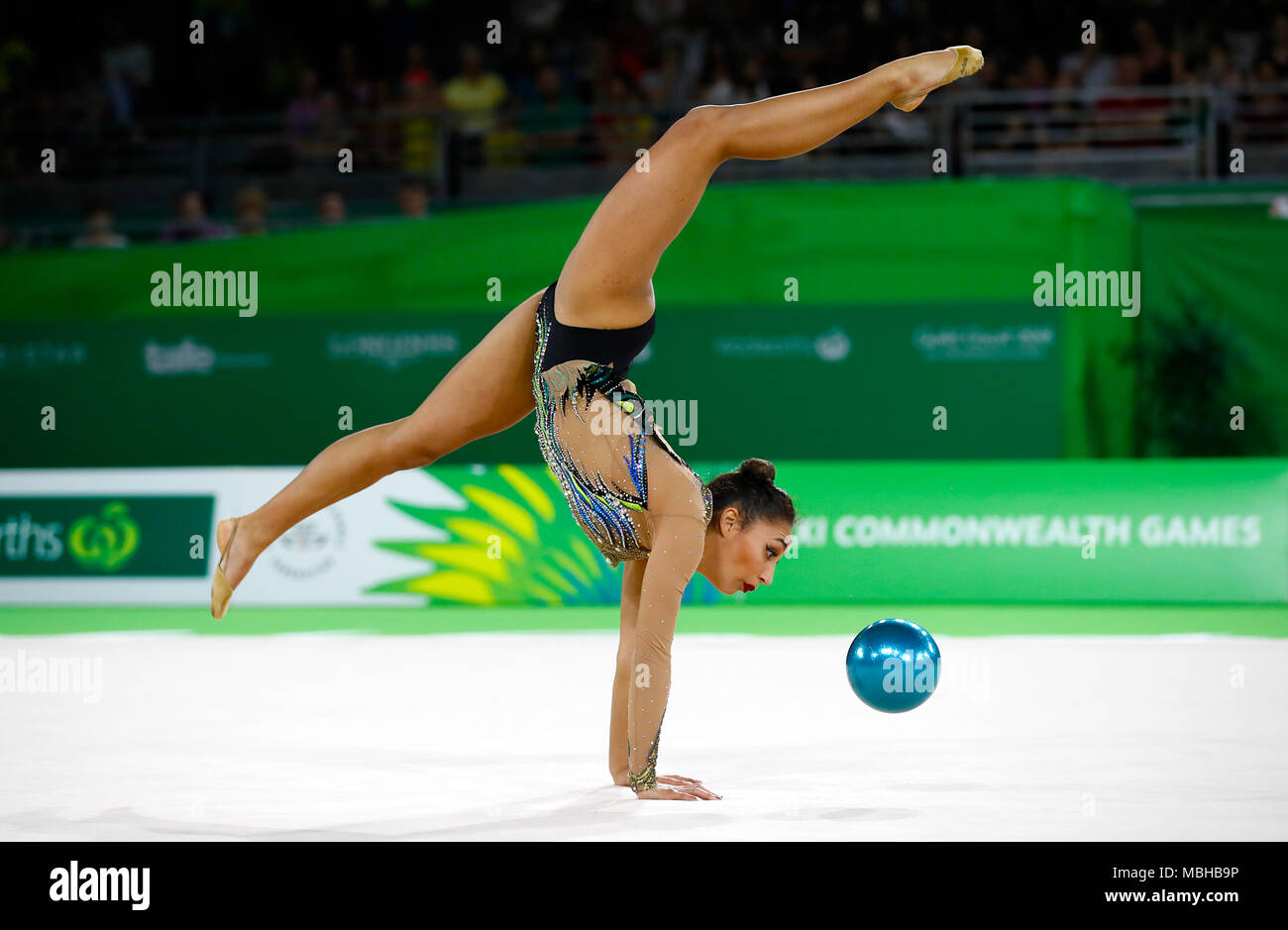 England's Mimi-Isabella Cesar competes in the Team Final and Individual ...