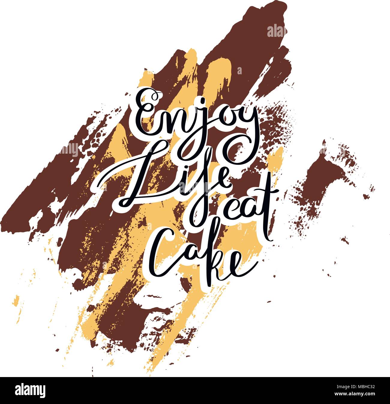 Scratch cake Stock Vector Images - Alamy