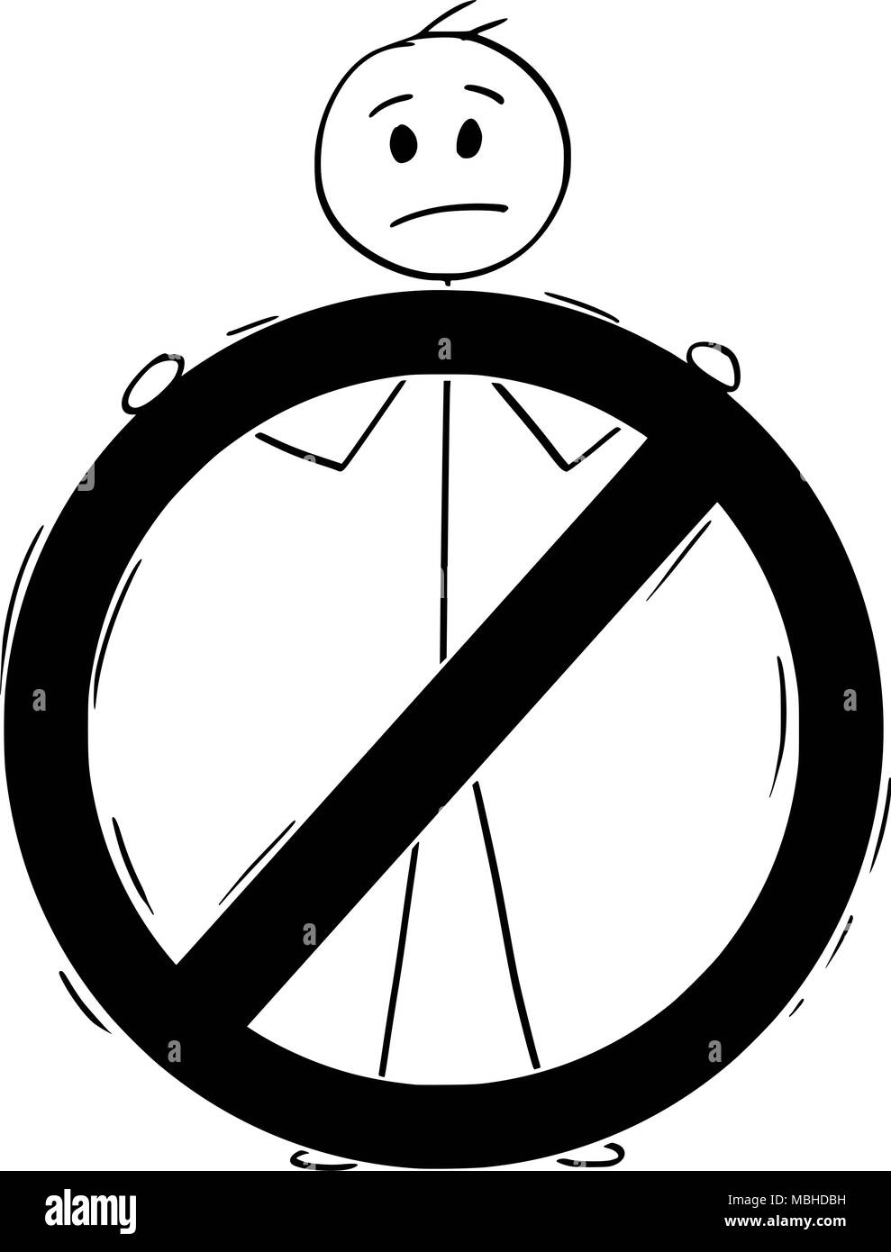 Forbidden Stock Vector Images - Alamy