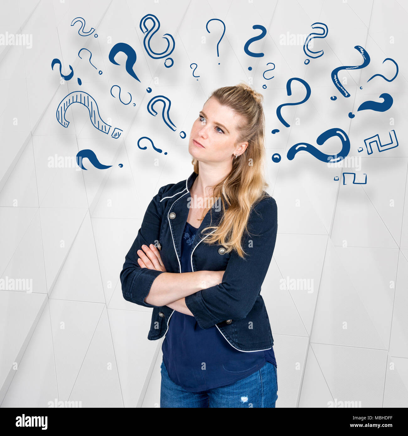 Preoccupied person hi-res stock photography and images - Alamy