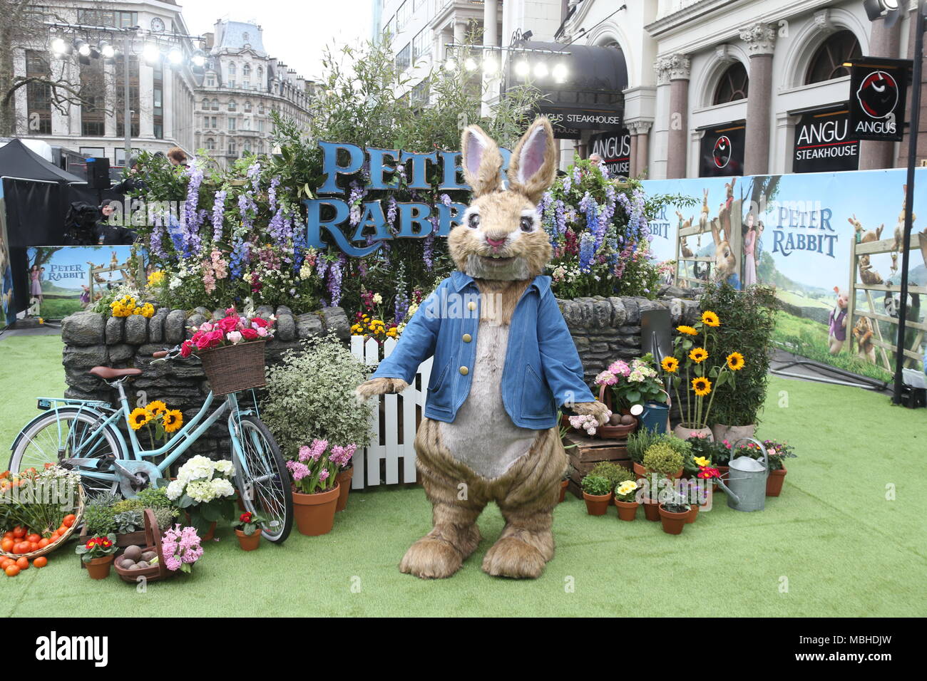 UK premiere of 'Peter Rabbit' held at Vue Cinema West End - Arrivals ...