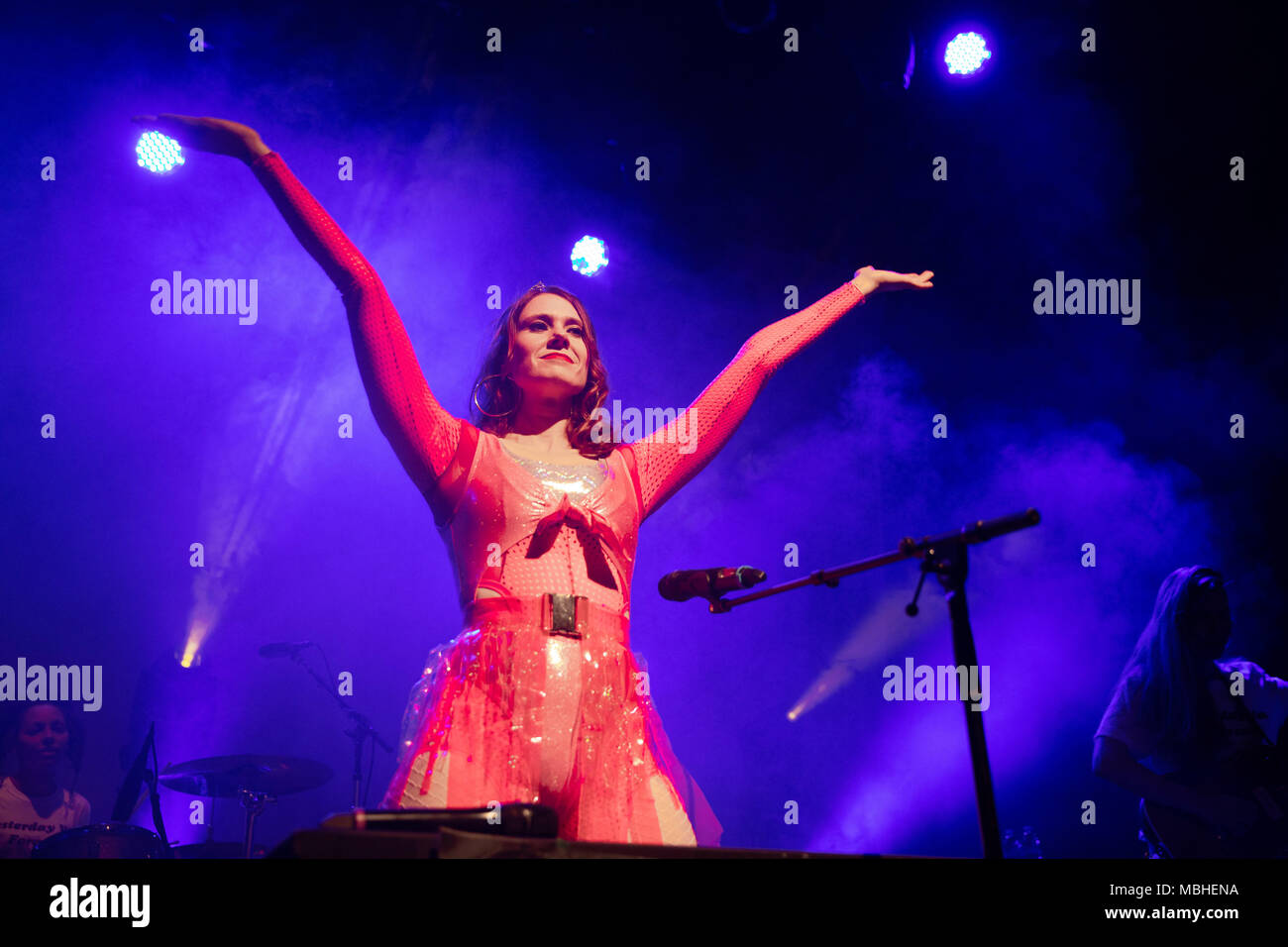 San Francisco, California, USA. 9th Apr, 2018. British singer KATE NASH ...