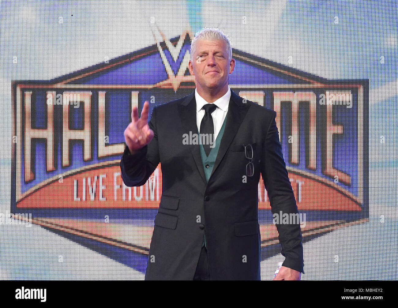 New Orleans, LA, USA. 6th Apr, 2018. Dustin Runnels at WWE's 2018 Hall ...