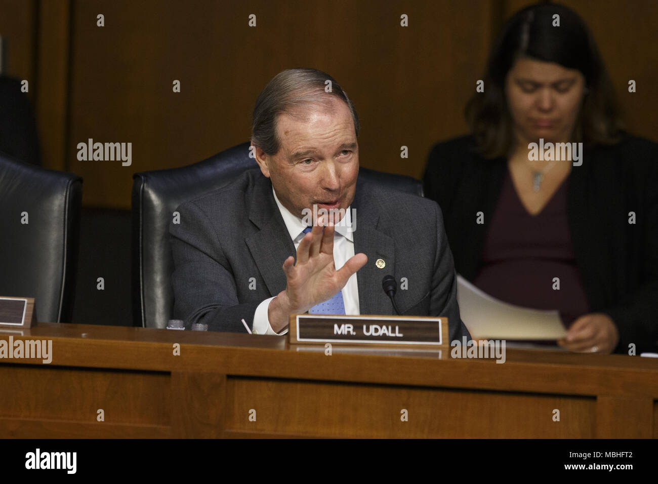 Washington, District Of Columbia, USA. 10th Apr, 2018. Senator Tom ...