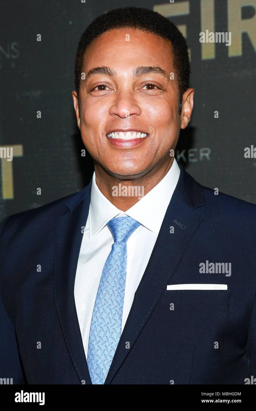 New York, NY, USA. 10th Apr, 2018. Don Lemon at arrivals for BEIRUT ...