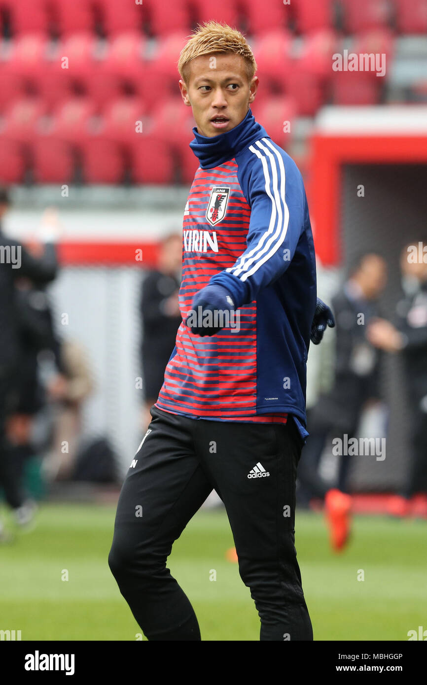 Liege, Belgium. 23rd Mar, 2018. Keisuke Honda (JPN) Football/Soccer ...