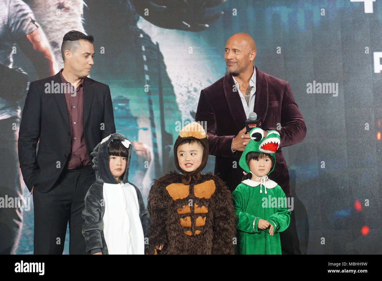 Rampage film dwayne johnson hi-res stock photography and images - Alamy