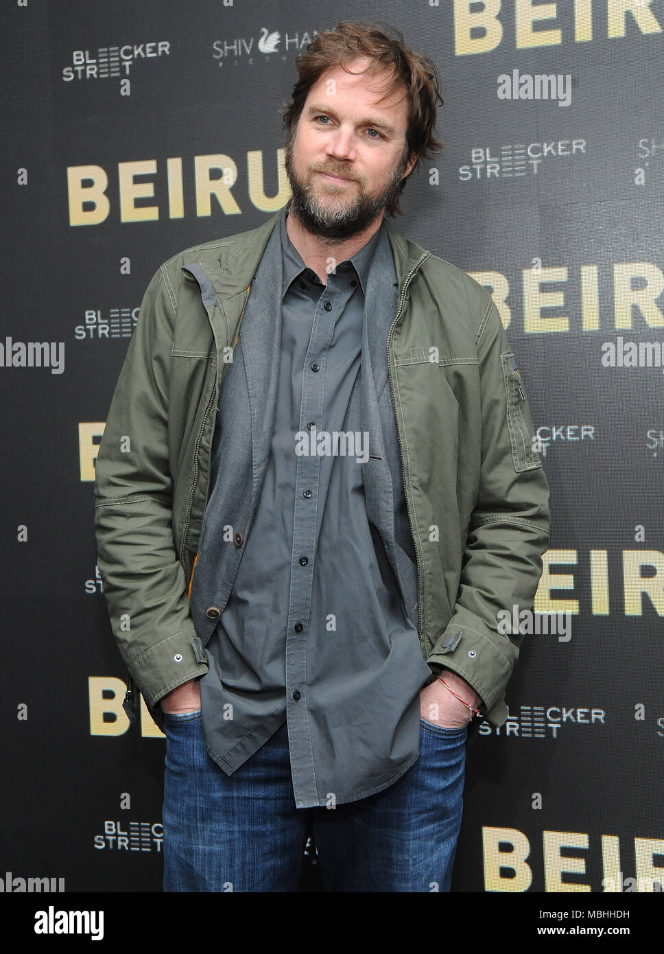 New York, NY, USA. 10th Apr, 2018. Brad Anderson attends the 'Beirut ...
