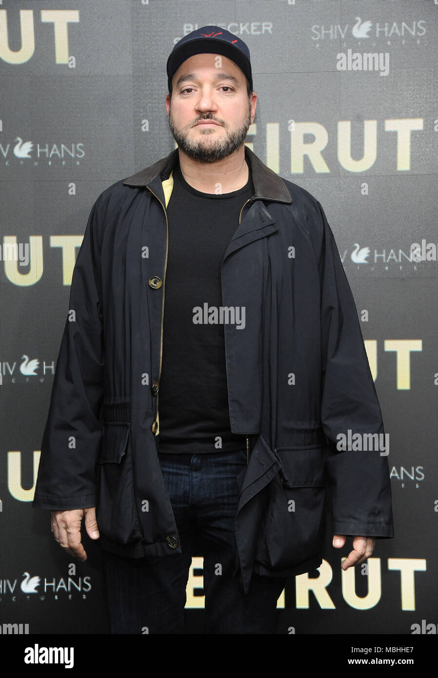 New York, NY, USA. 10th Apr, 2018. Gregg Bello attends the 'Beirut' New ...