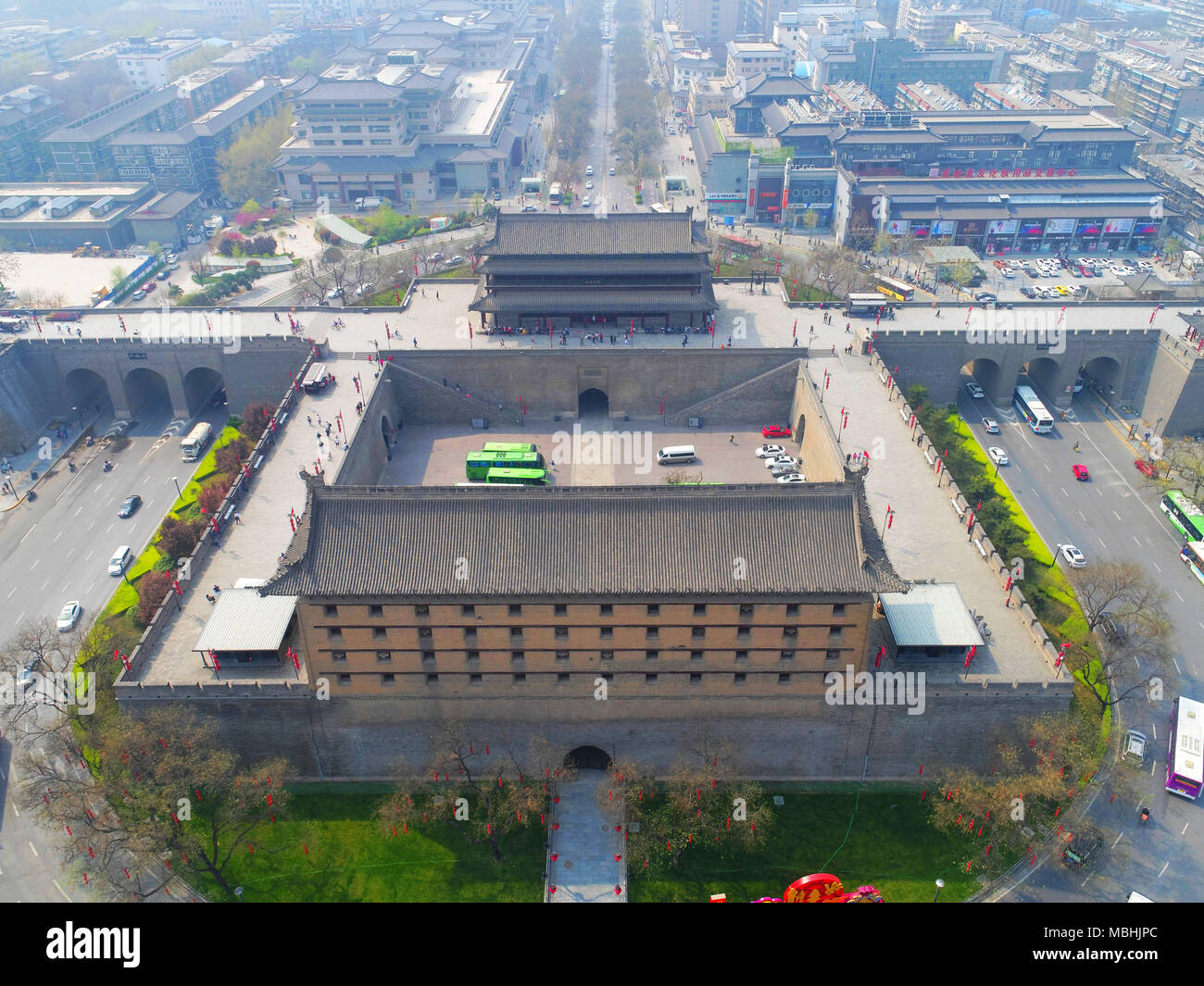 April 7, 2018 - Xi'An, Xi'an, China - Xi'an, CHINA-7th April 2018 ...