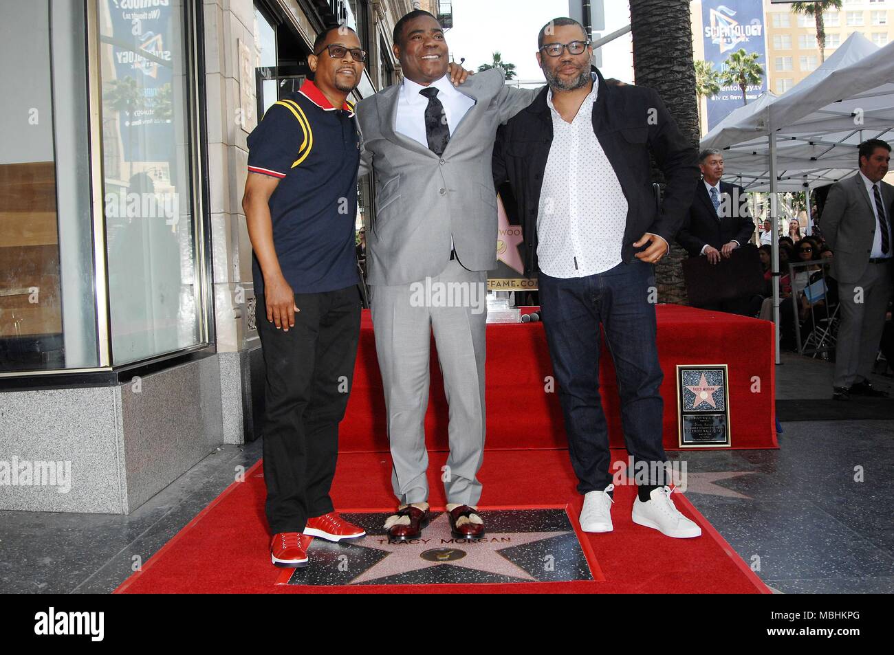 Los Angeles, CA, USA. 10th Apr, 2018. Martin Lawrence, Tracy Morgan ...