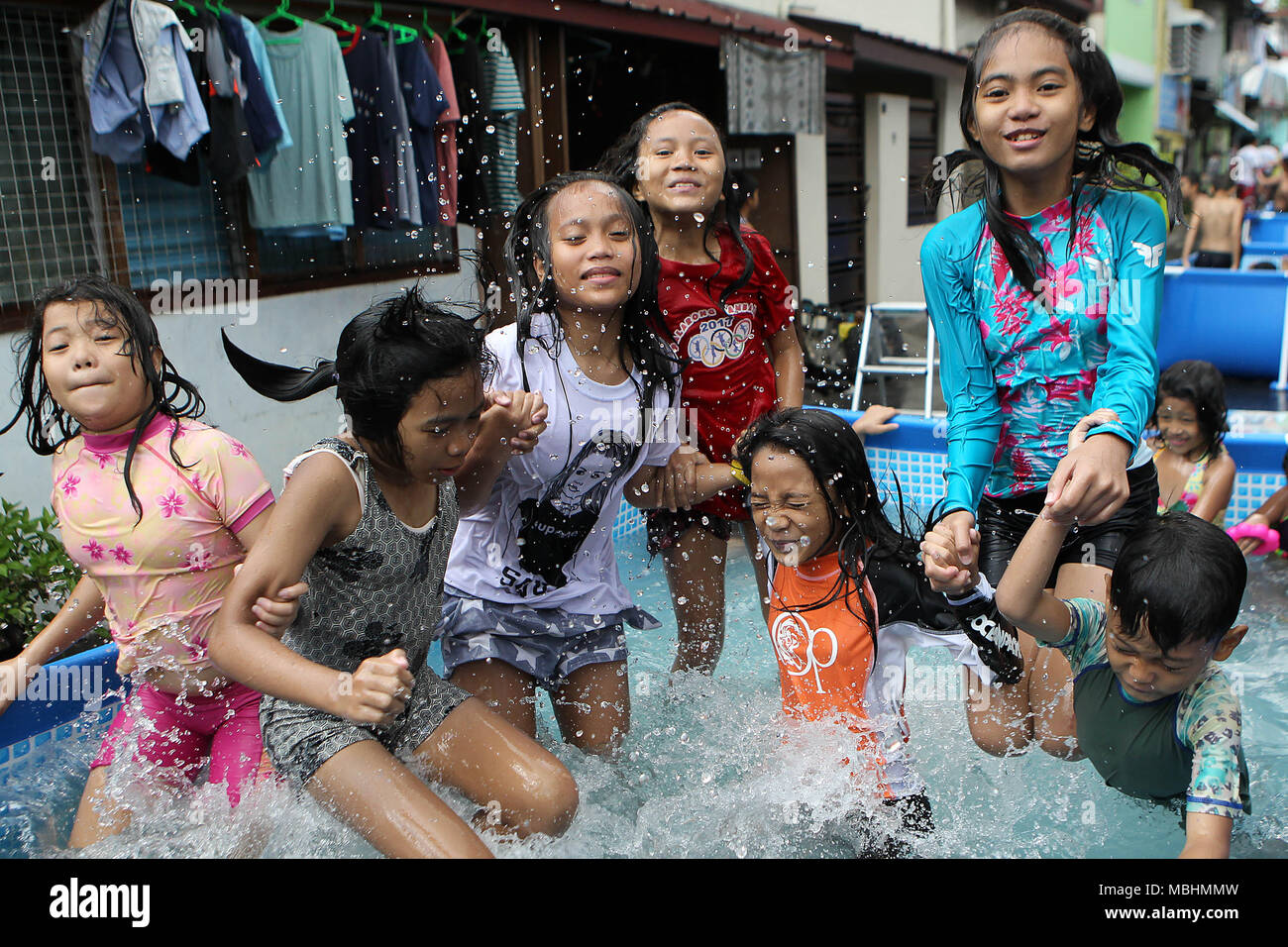Filipino Kids Swimming A Day In The Life Of A Filipino Family: