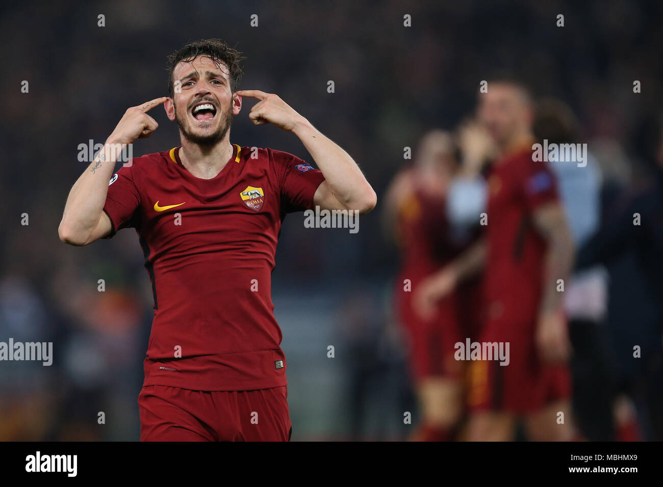 Stadio Olimpico, Rome, Italy. 10th April 2018, Stadio Olimpico, Rome ...