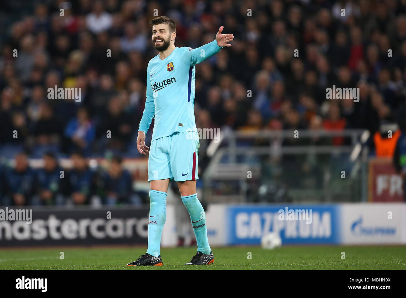 Stadio Olimpico, Rome, Italy. 10th April 2018, Stadio Olimpico, Rome ...