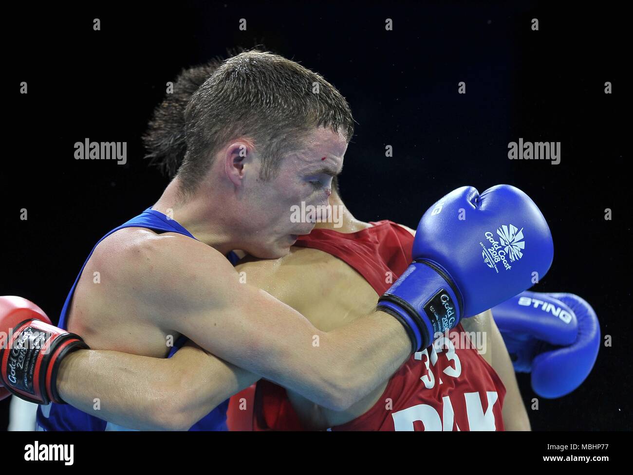 Queensland, Australia. 11th April, 2018. Queensland, Australia. 11th Apr, 2018. Reece McFADDEN ...
