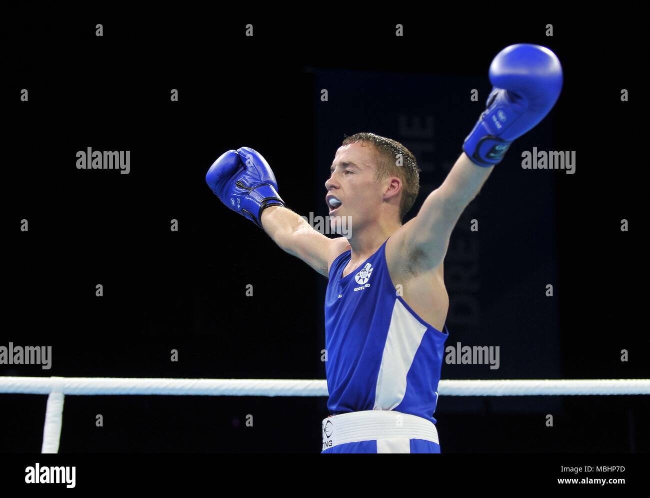 Queensland, Australia. 11th April, 2018. Queensland, Australia. 11th Apr, 2018. Reece McFADDEN ...